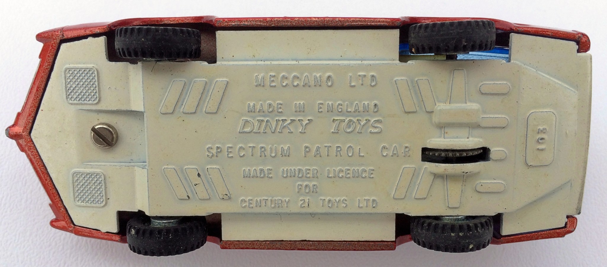 103: Spectrum Patrol Car – Dinky Toys: TV Shows, Space and Specials