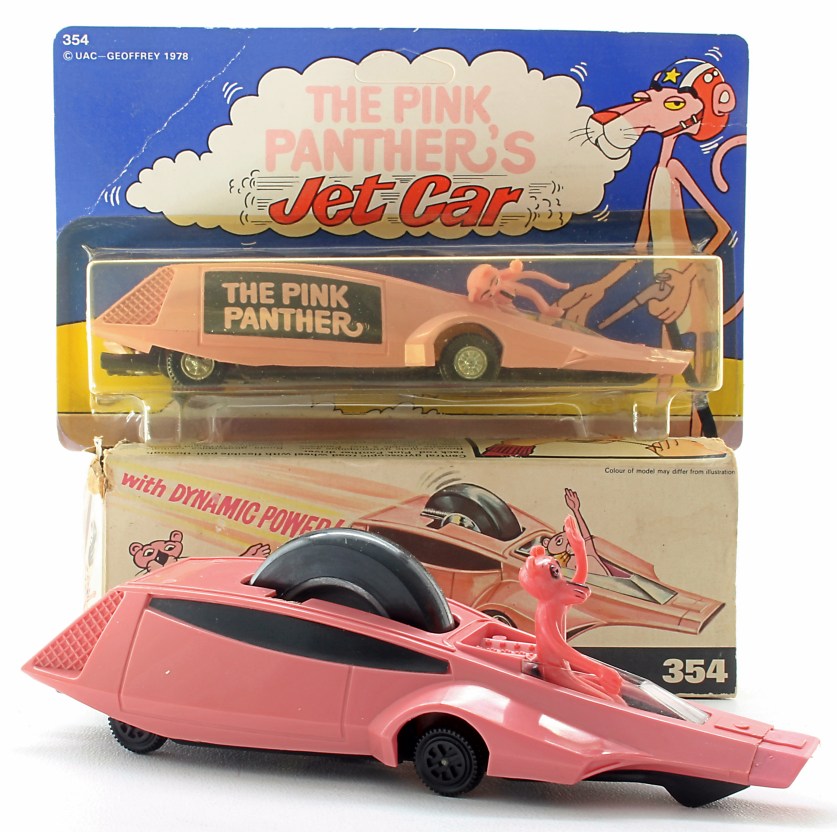 354: The Pink Panther’s Car – Dinky Toys: TV Shows, Space and Specials