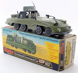 602: Armoured Command Car – Dinky Toys: TV Shows, Space and Specials