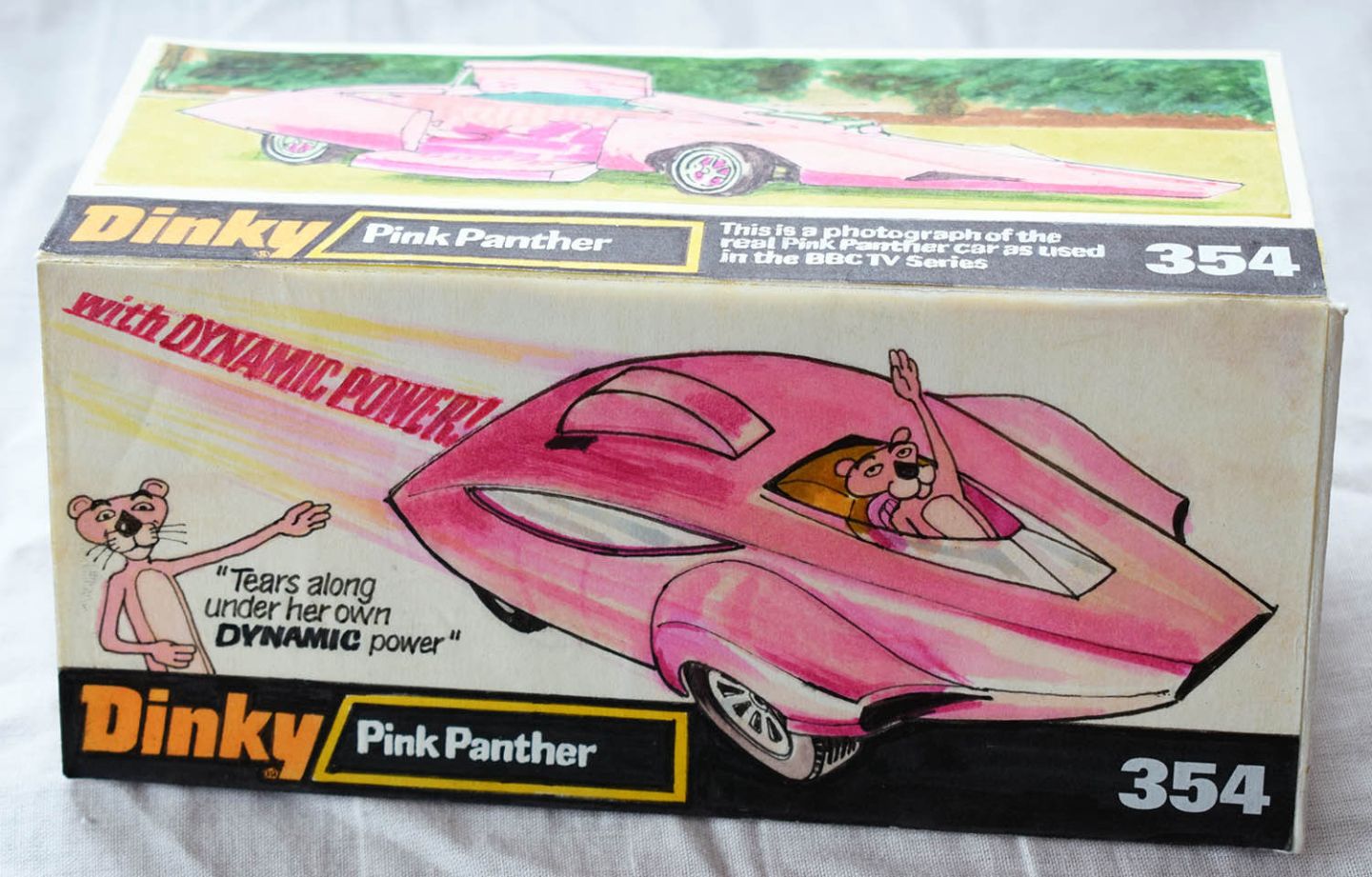 354: The Pink Panther’s Car – Dinky Toys: TV Shows, Space and Specials