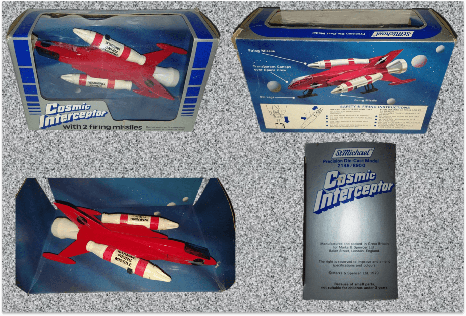 363: Zygon Patroller and Cosmic Interceptor – Dinky Toys: TV Shows, Space and Specials