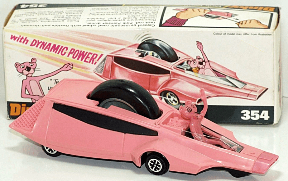 354: The Pink Panther’s Car – Dinky Toys: TV Shows, Space and Specials