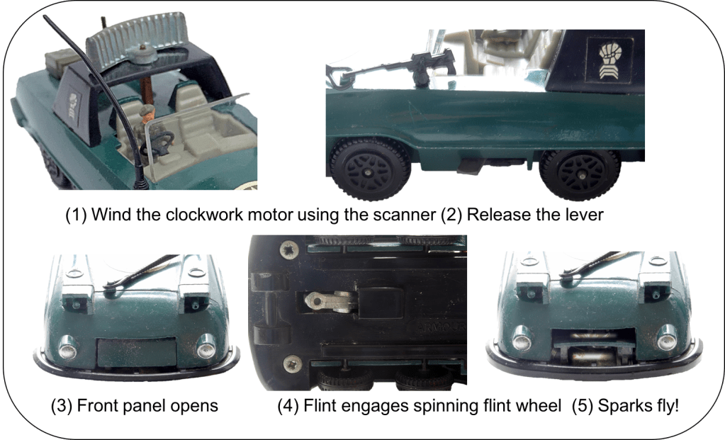 602: Armoured Command Car – Dinky Toys: TV Shows, Space and Specials