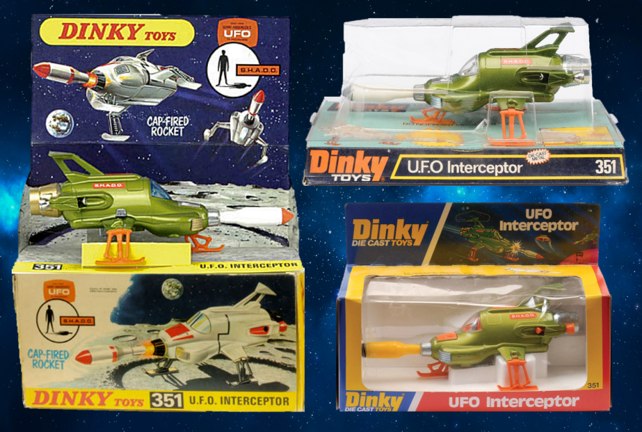 351: UFO Interceptor – Dinky Toys: TV Shows, Space and Specials
