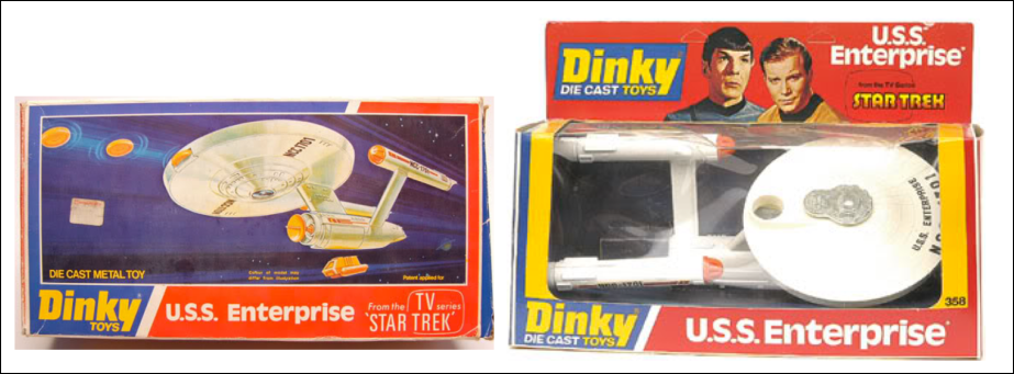 358: U.S.S. Enterprise – Dinky Toys: TV Shows, Space and Specials