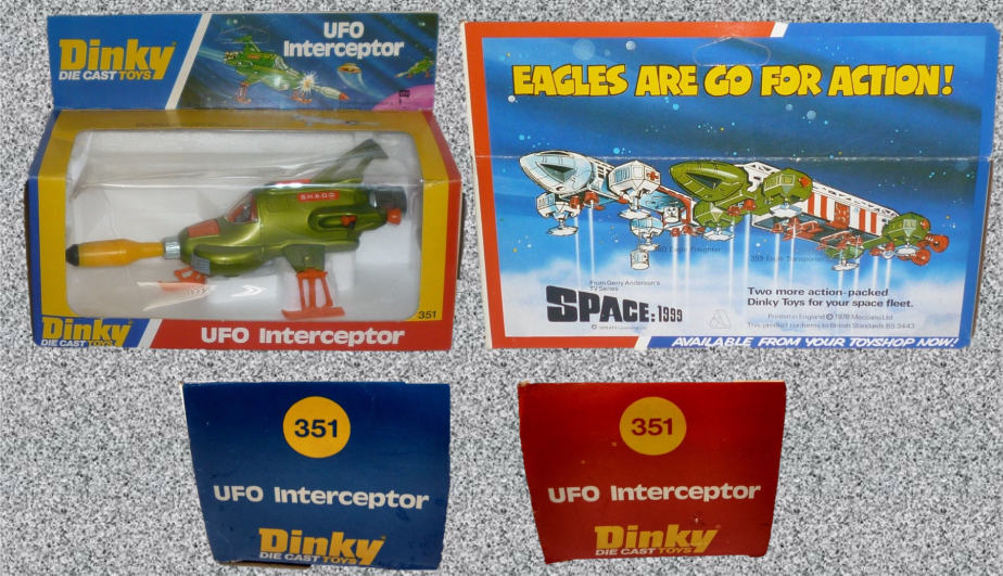 351: UFO Interceptor – Dinky Toys: TV Shows, Space and Specials