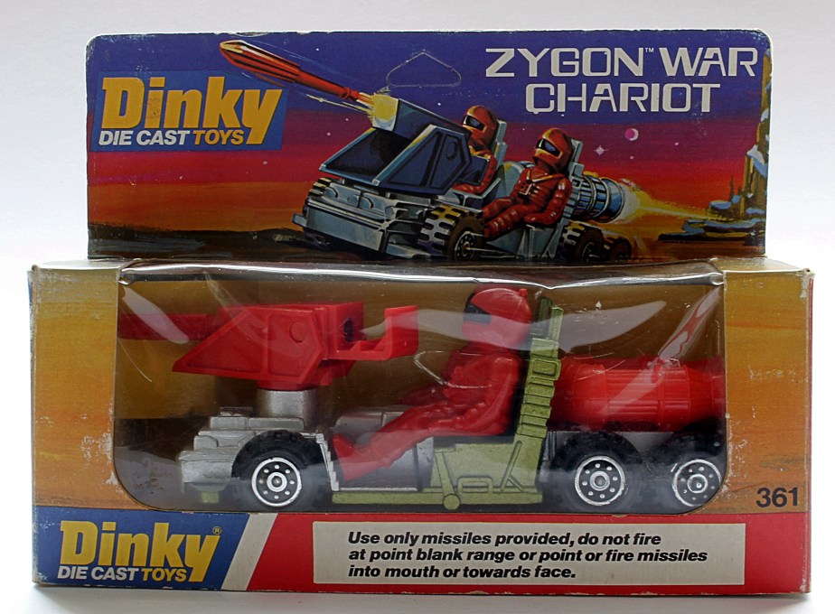 361: Galactic/Zygon/Space/ Missile Firing War Chariot – Dinky Toys: TV ...
